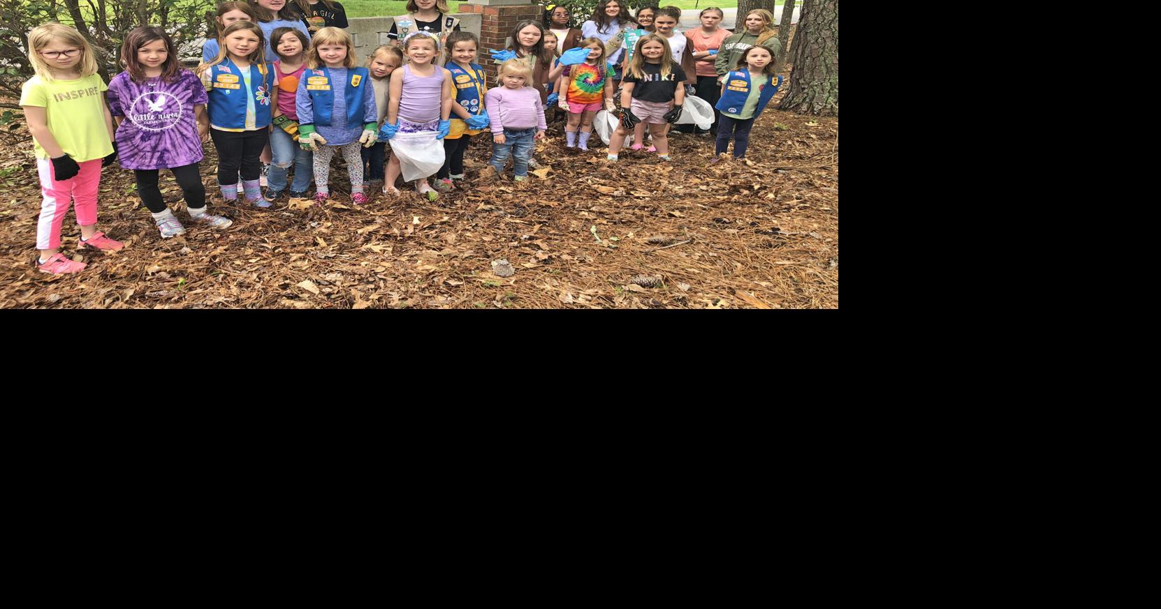Girl Scouts clean Dupree Park in Woodstock | Lifestyle ...