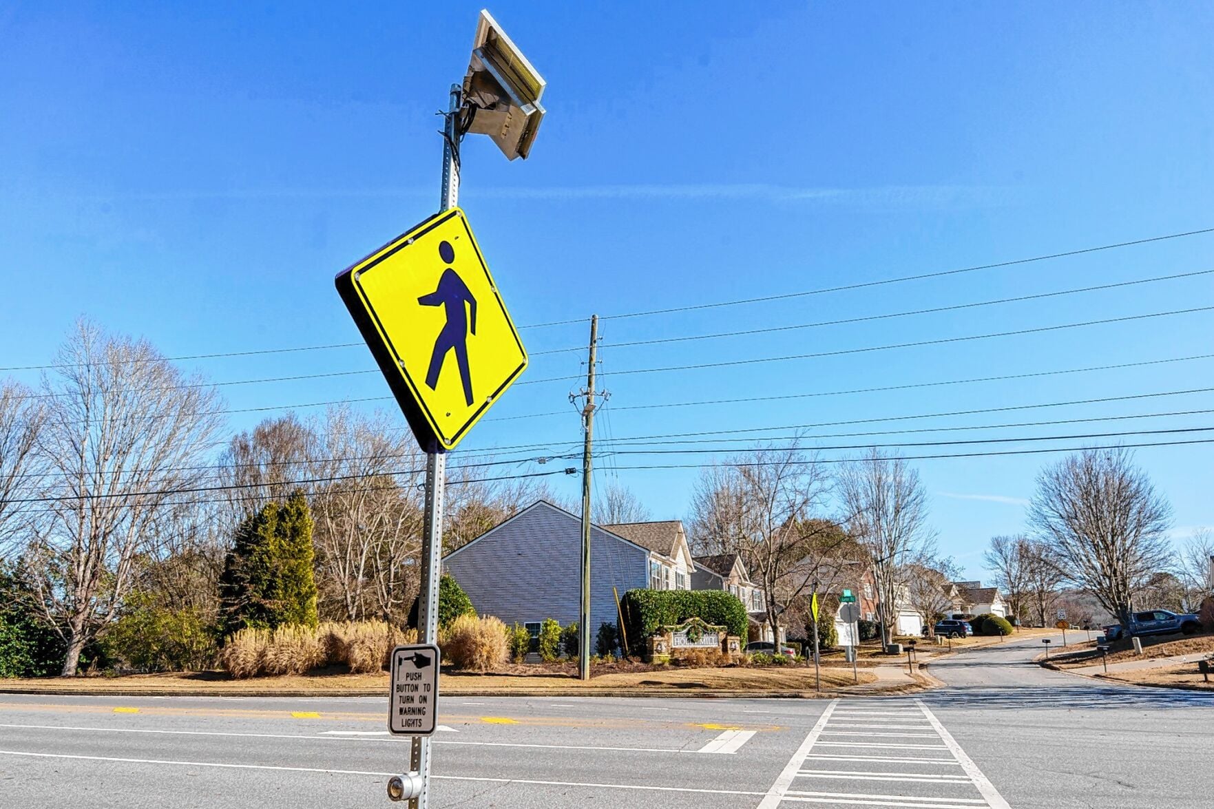Canton installs new flashing signs at pedestrian crosswalk | Local News ...