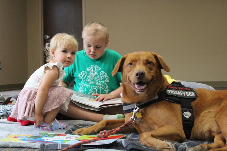 Therapy dog helps kids read at R.T. Jones Memorial Library | Lifestyle ...