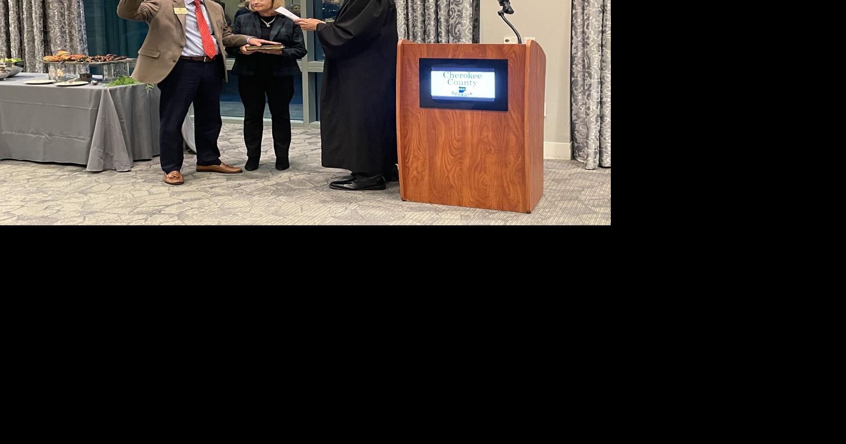 Cherokee County commissioners sworn in to new terms | Local News ...