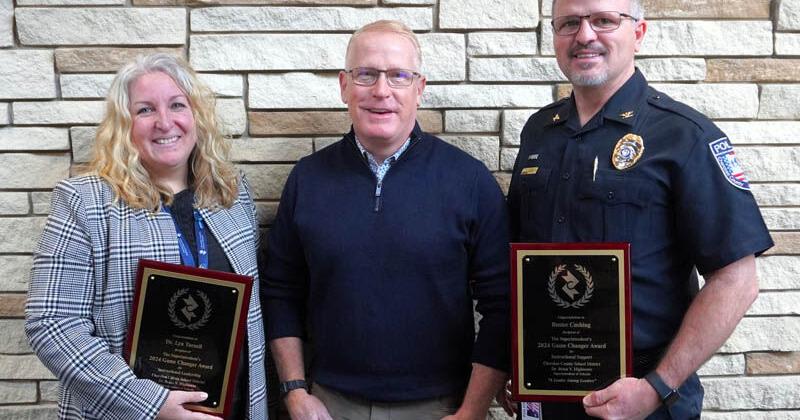 CCSD Superintendent Presents Two Game Changer Awards | Education ...