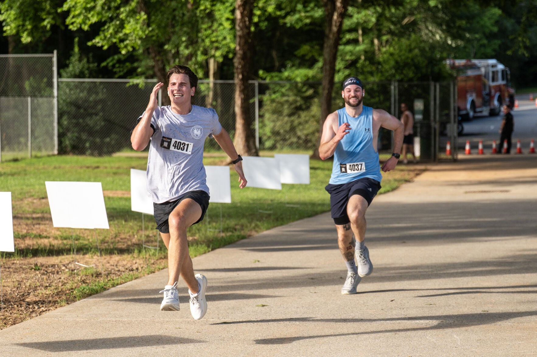 Public safety, community members run in Georgia Police and Fire Games ...