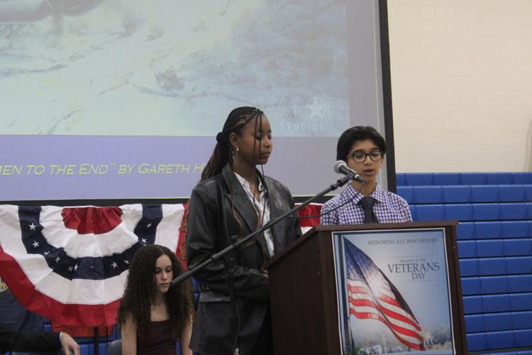 E.T. Booth Middle School celebrates Veterans Day | Education ...