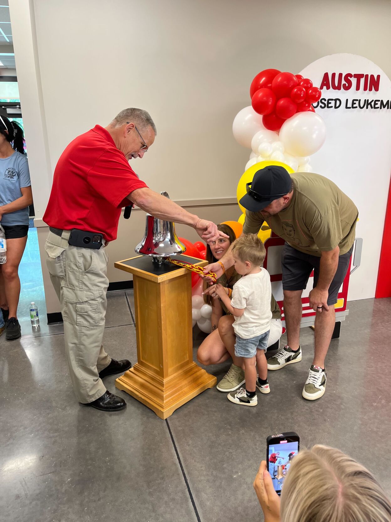CCFES Celebrates Completion of Austin Herre's Cancer Treatment | Local ...