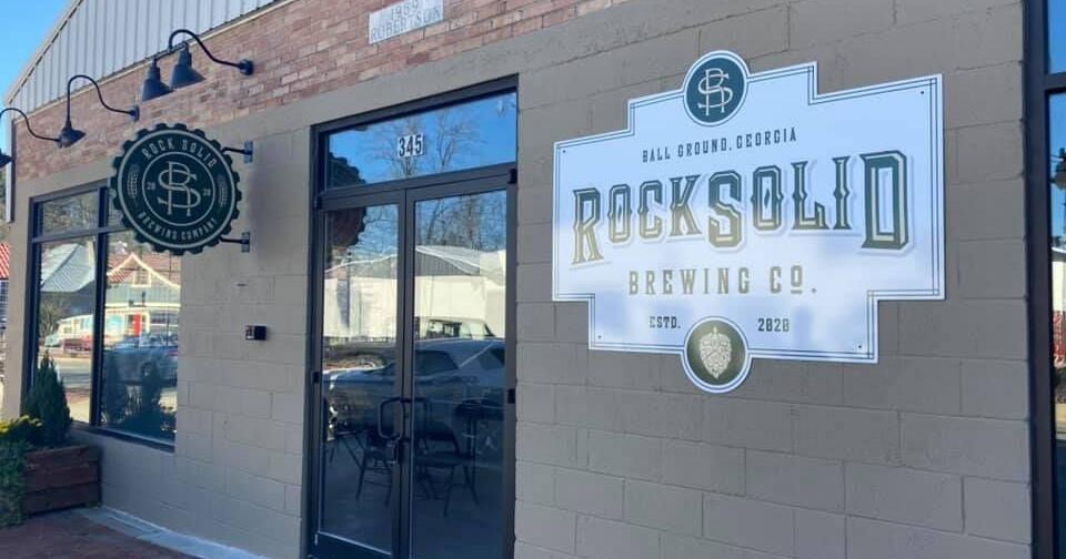 Rock Solid Brewing seeing success in downtown Ball Ground | Local News ...