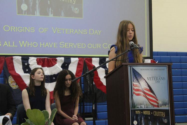 E.T. Booth Middle School celebrates Veterans Day | Education ...
