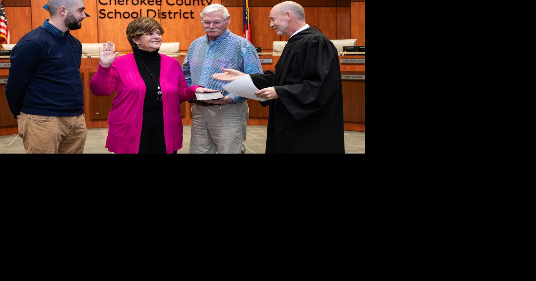 Janet Read Welch Sworn In as Cherokee School Board Chair | Education ...