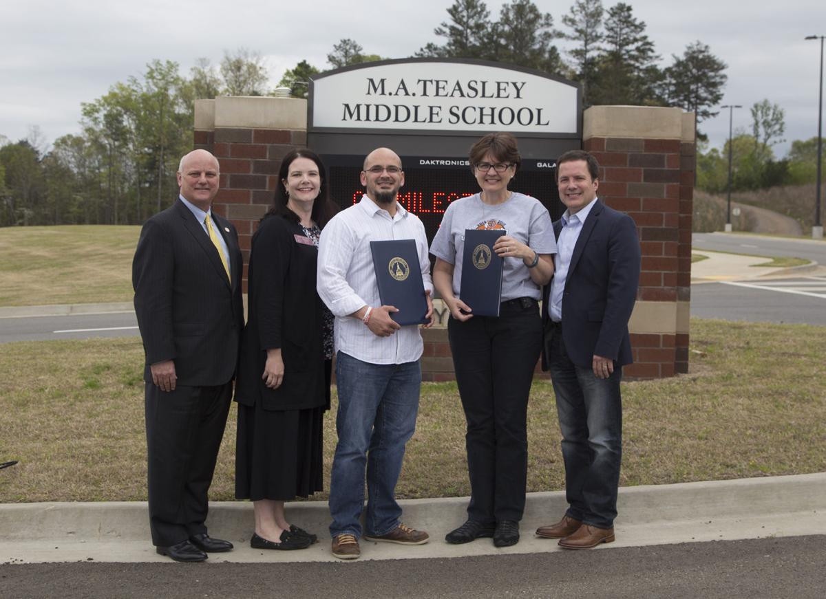 HONOR ROLL: Teasley Middle principal, teacher commended | Local News ...