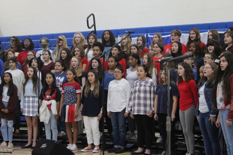 E.T. Booth Middle School celebrates Veterans Day | Education ...