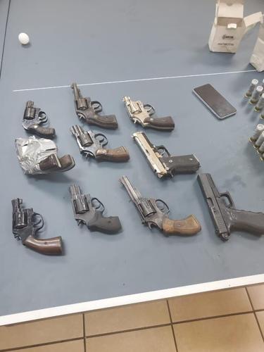 Police: 11 guns, ammo, drugs and 4-year-old were in the van | News ...