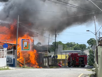 Fire destroys house in San Fernando | News Extra | trinidadexpress.com