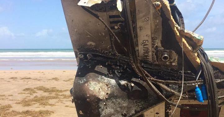 Rocket wreckage warning | Local News | trinidadexpress.com