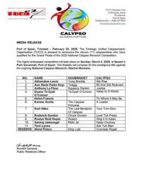 Yung Bredda, Squeezy Rankin to challenge Machel for Calypso crown ...