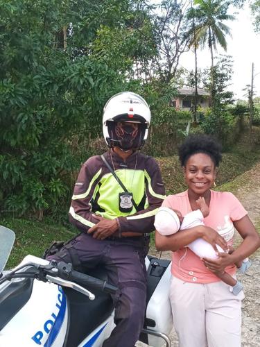 PC Thomas to the rescue of mom and baby .... again | News Extra ...