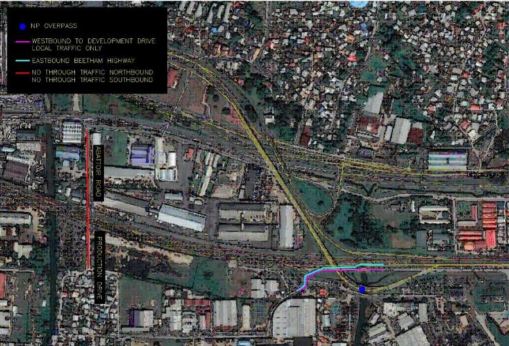 Beetham Highway to close on Friday: Here's why | Local News ...