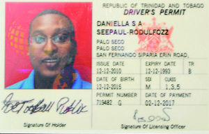 New driver's permits for 2011 | Local News | trinidadexpress.com