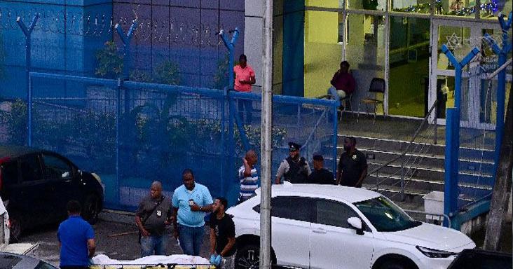 Ambush outside police station: man shot dead | Local News ...
