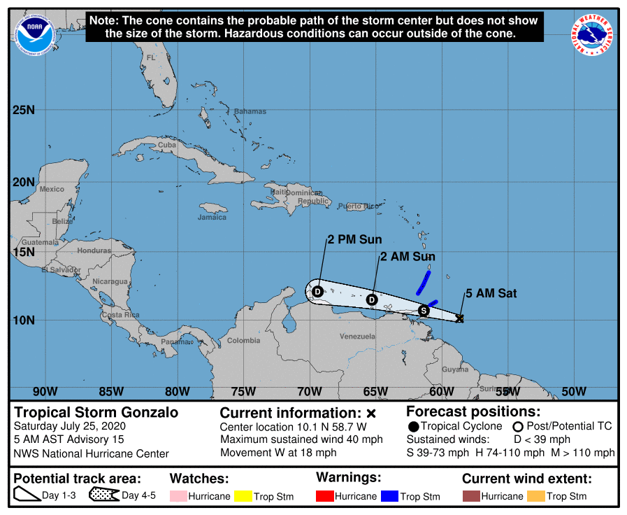 Tropical Storm Gonzalo is sweeping across T&T | News Extra ...