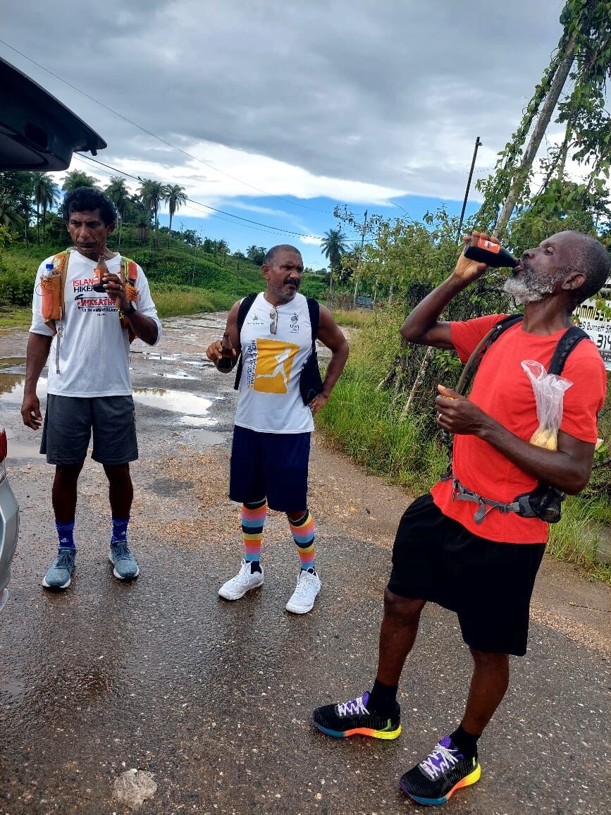 Walkers make it from Icacos to Toco | Local Sports | trinidadexpress.com