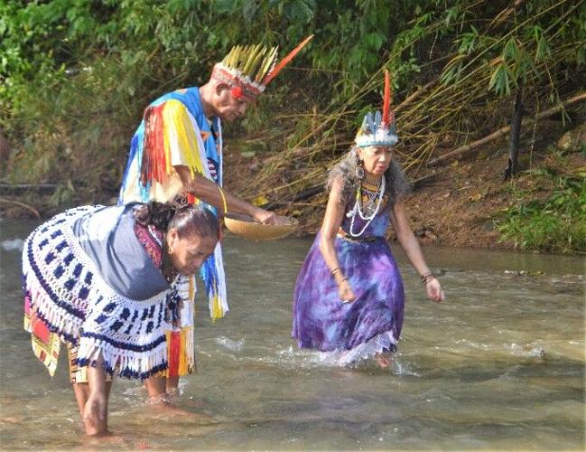 First Nations pay respects to water | Features Local | trinidadexpress.com