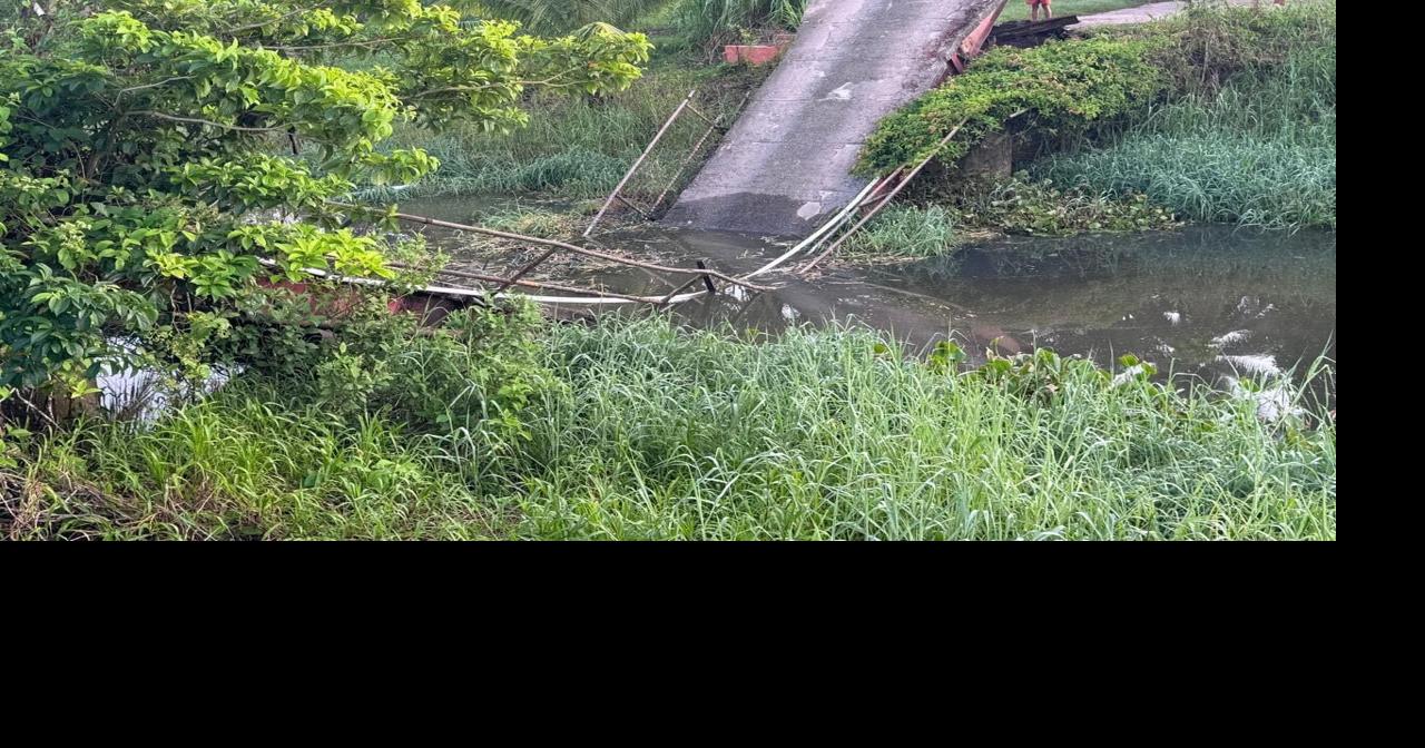 Nearly 100-year-old bridge, no more | News Extra | trinidadexpress.com