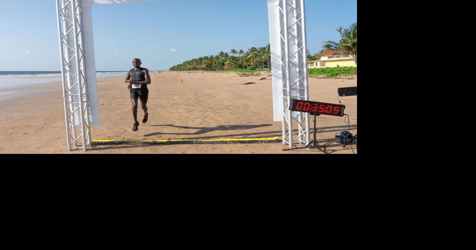 Ekesa, Francis win Beach Run 10ks | Local Sports | trinidadexpress.com