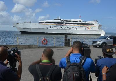 New fast ferry cancels return trip | Local News | trinidadexpress.com