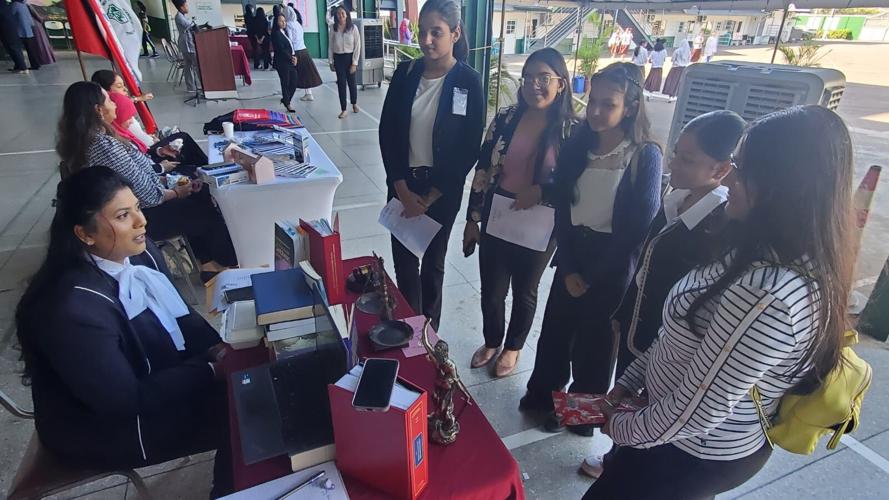 Principal back in her school uniform for Career Day | Features Local ...