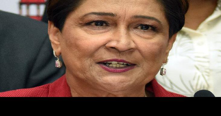 Angry Kamla hits absent 5 | Local News | trinidadexpress.com