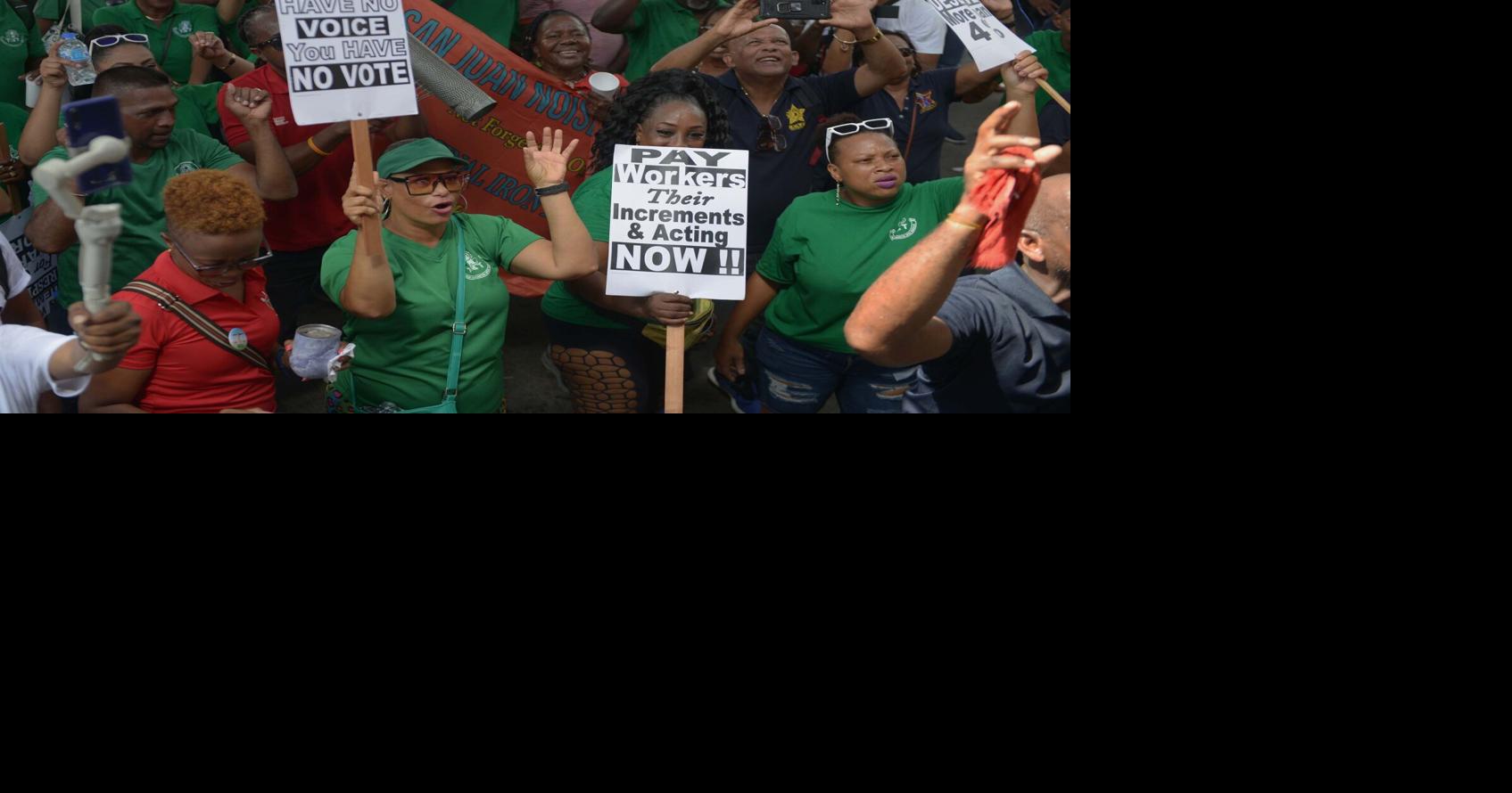 Union leaders: Take back our country | Photo Gallery | trinidadexpress.com