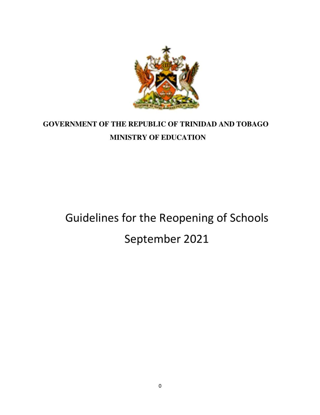 School reopening guidelines issued: Teachers told: Return to class ...
