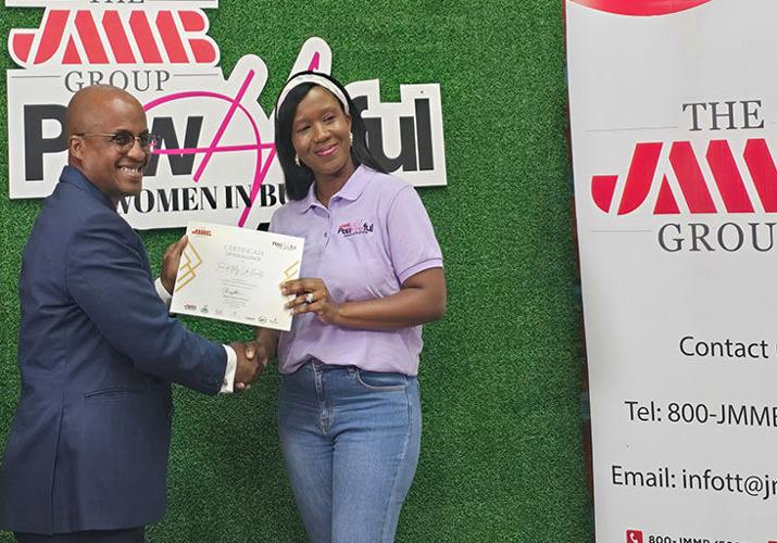 JMMB TT Celebrates the Graduation of Cohort 2 of PowHerful Female ...