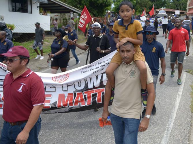 Union leaders: Take back our country | Photo Gallery | trinidadexpress.com