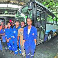 PTSC gets its first CNG bus | Local News | trinidadexpress.com