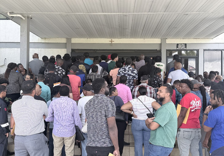 Hundreds line up for energy jobs | Local News | trinidadexpress.com