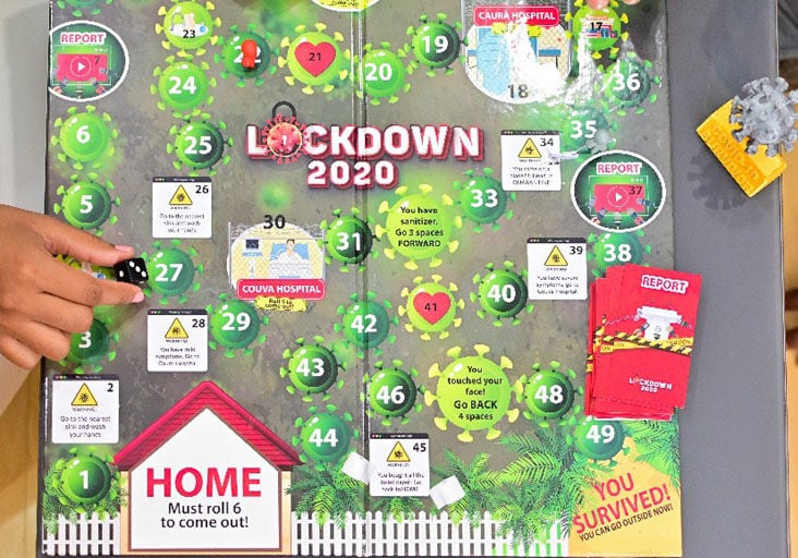 ‘Lockdown 2020’ - The board game | Features Local | trinidadexpress.com