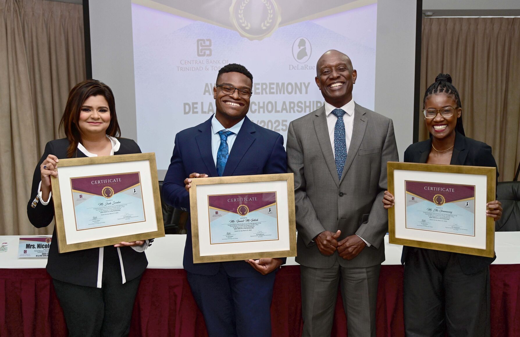 Hilaire honours 3 recipients | Local Business | trinidadexpress.com