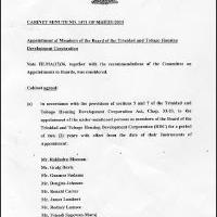 2 ex-CAL members on new HDC board | Local News | trinidadexpress.com