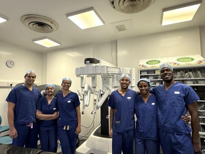 Honing skills in surgical robotics | Features Local | trinidadexpress.com