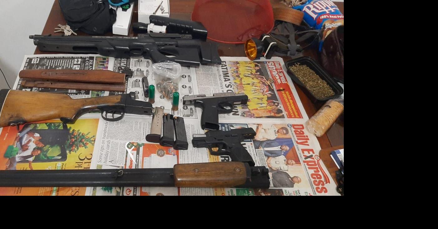 Guns in Gasparillo; Man arrested | News Extra | trinidadexpress.com