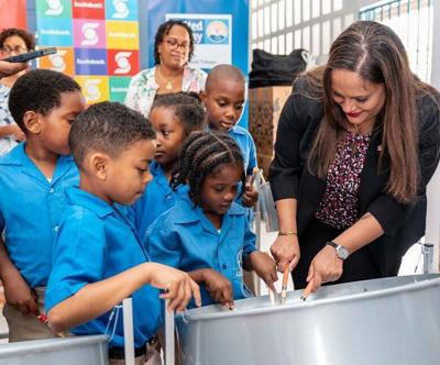 Schools get support for pan programme | News Extra | trinidadexpress.com