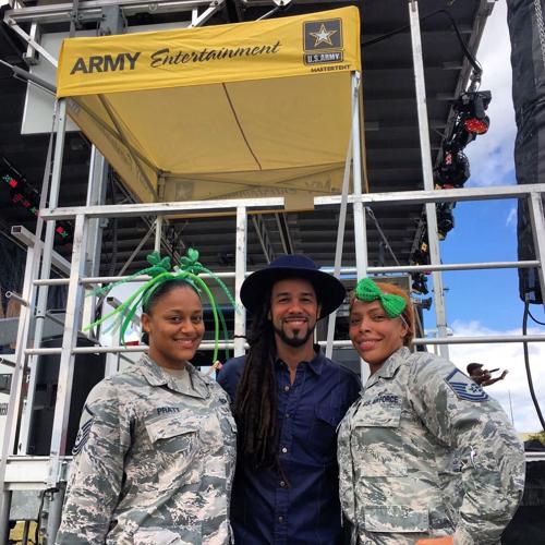 Kees performs for US Army troops | Features | trinidadexpress.com