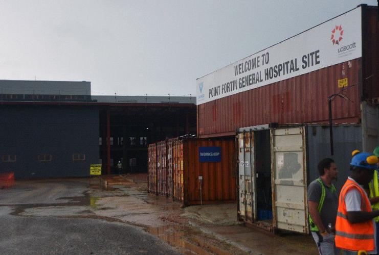 Work progressing smoothly on Point Fortin Hospital | Local News ...