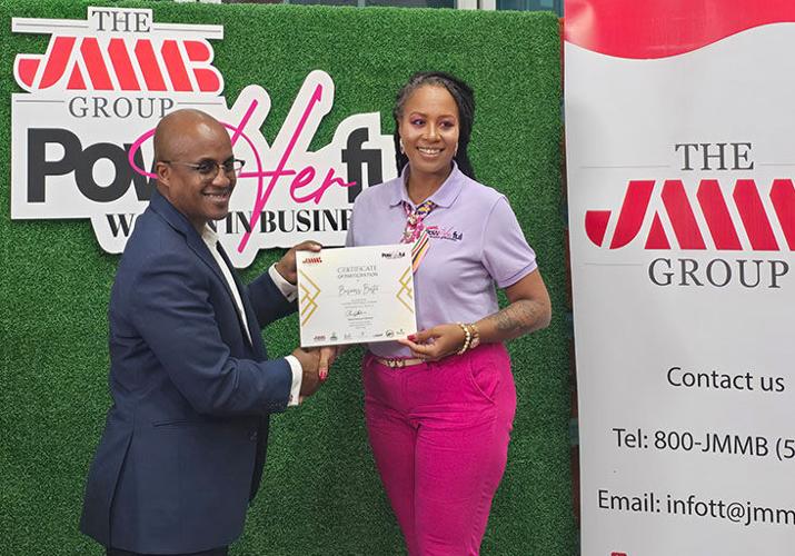 JMMB TT Celebrates the Graduation of Cohort 2 of PowHerful Female ...