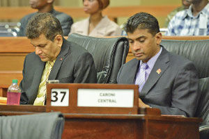 Chandresh joins Glenn on the back bench | Local News | trinidadexpress.com