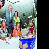 Max pays courtesy call on Beetham school | Local News | trinidadexpress.com