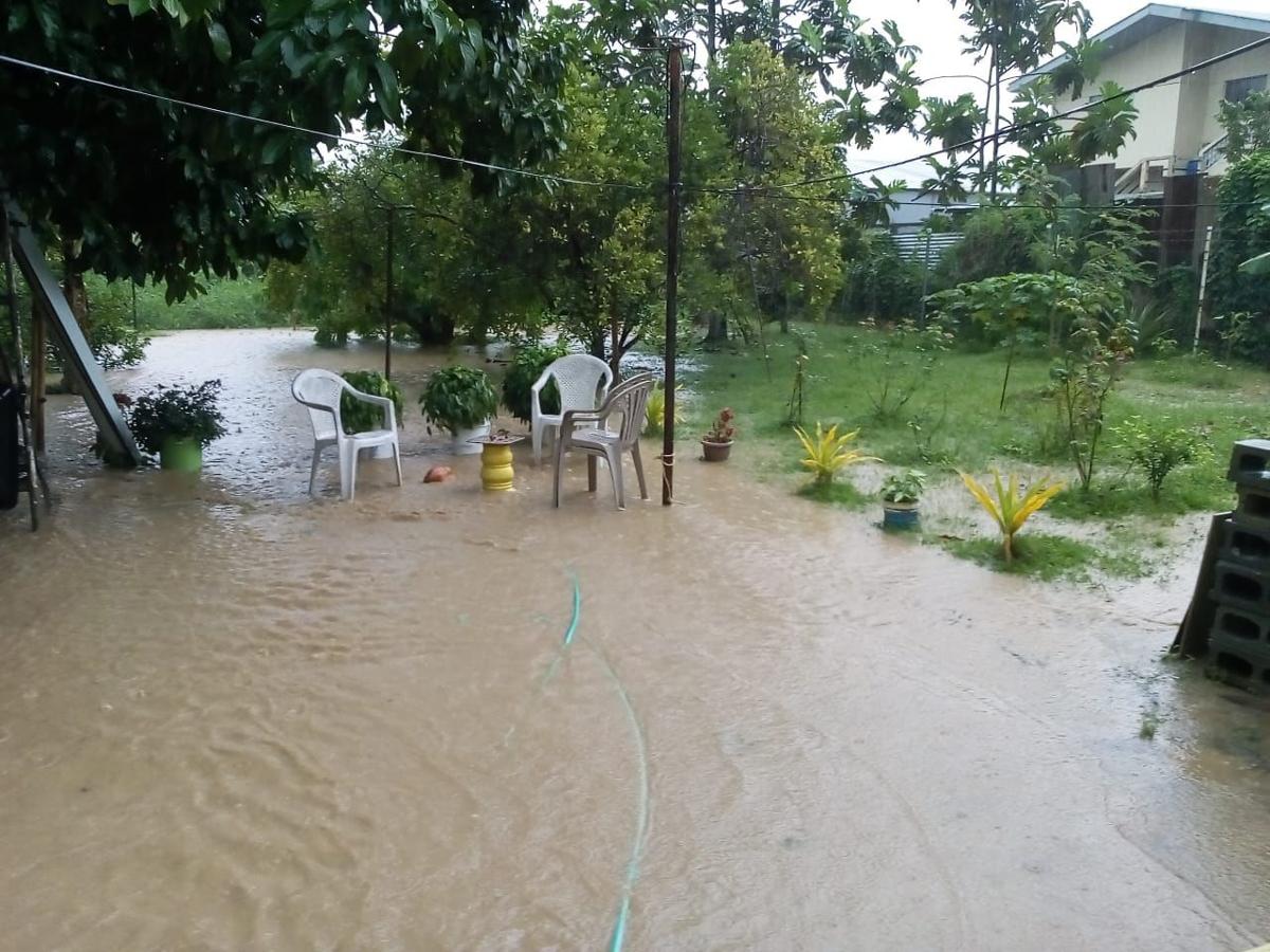 Flood fear in Central.....Caparo River burst its banks | Local News ...