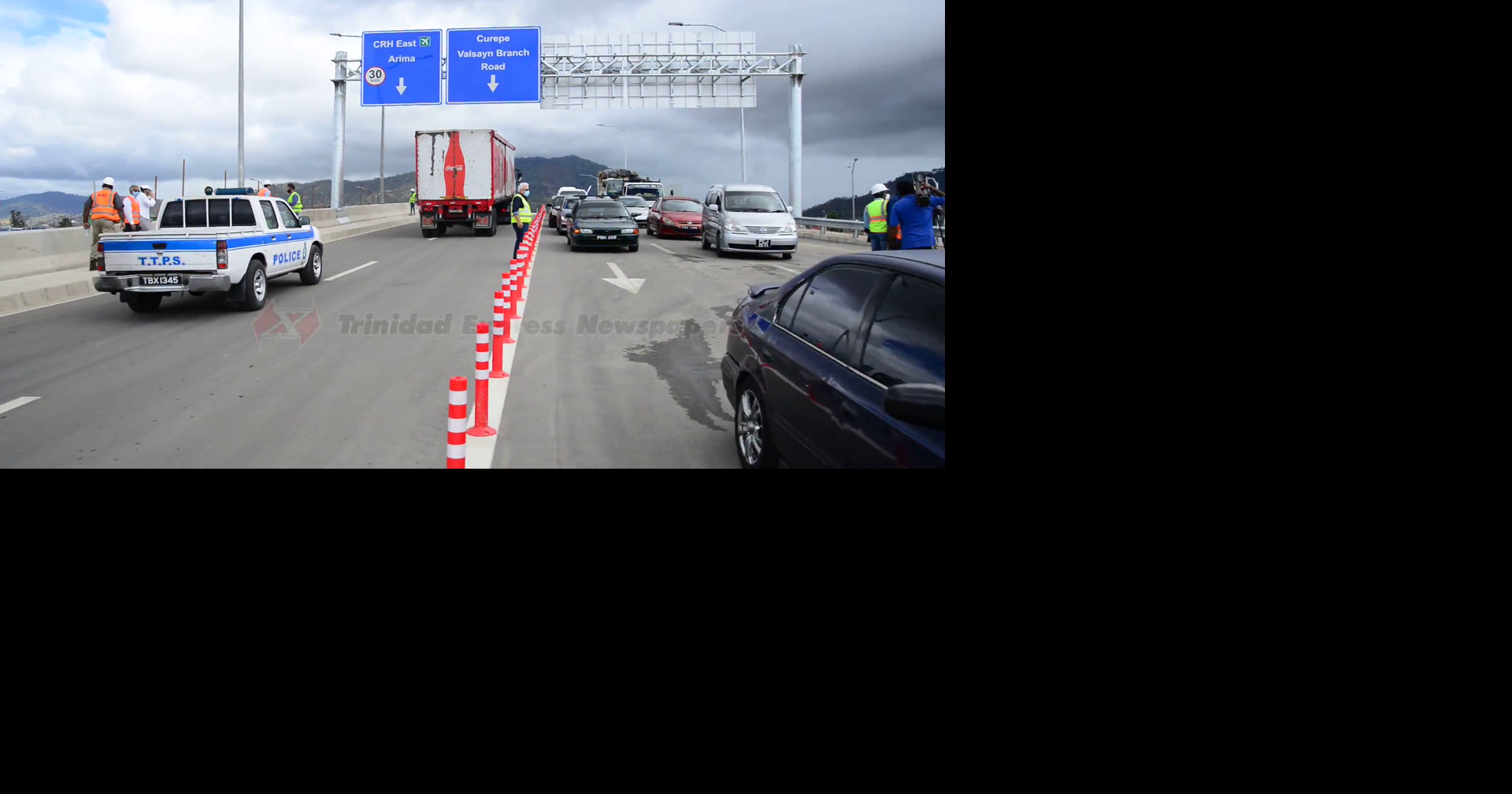 New Curepe interchange open to motorists | Videos | trinidadexpress.com