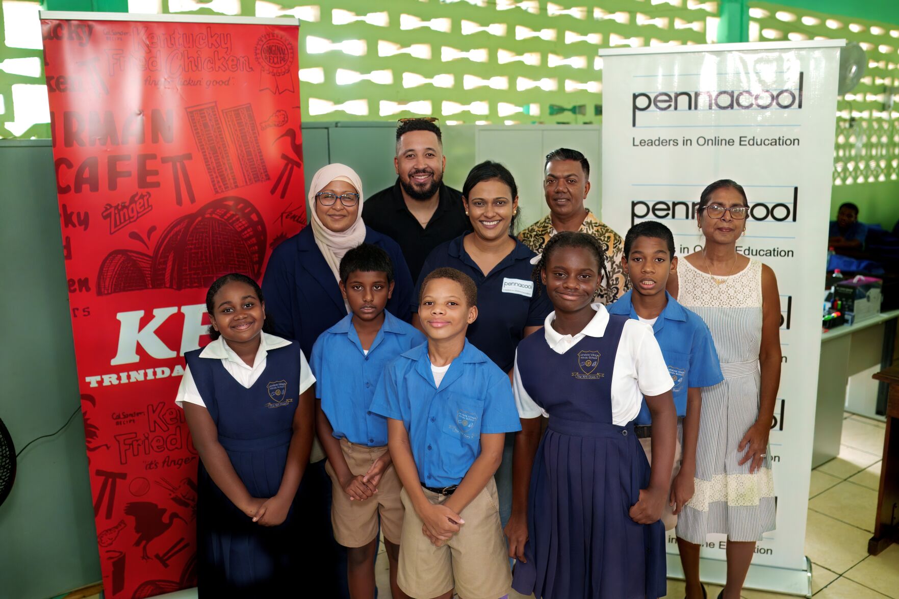 Pennacool.com & KFC Inspire Students with Upgraded Classroom at Lendore ...