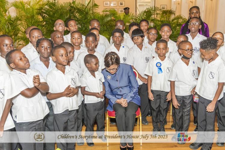 Storytime with the President | Features Local | trinidadexpress.com